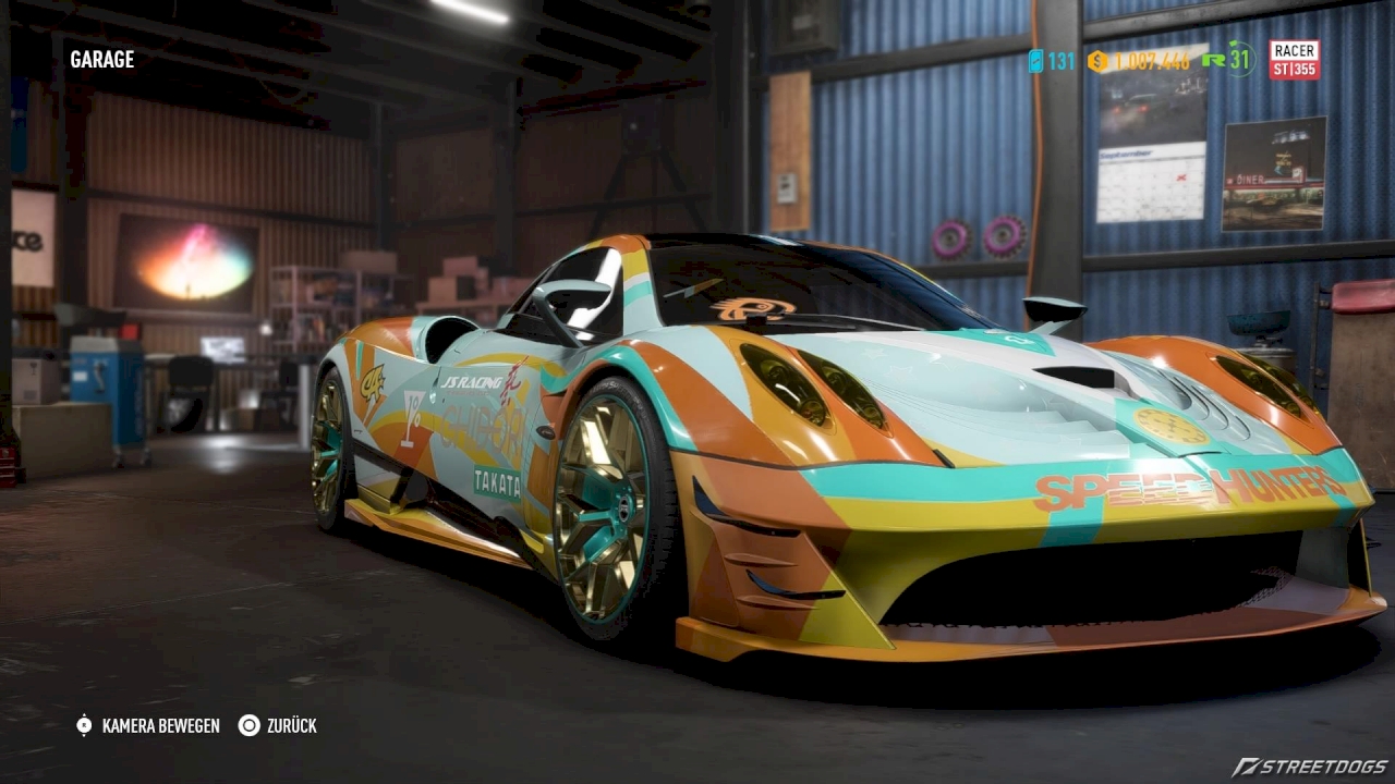 NFS Payback: Pagani Huayra BC in Fortune Valley - NFS Streetdogs
